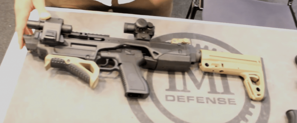 KIDON IMI Defense Innovative Pistol to Carbine Platform for Sig Sauer ...