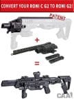 Roni C G2 Glock 17, 22, 31 CAA Industries Aggressive Look Roni PDW ...
