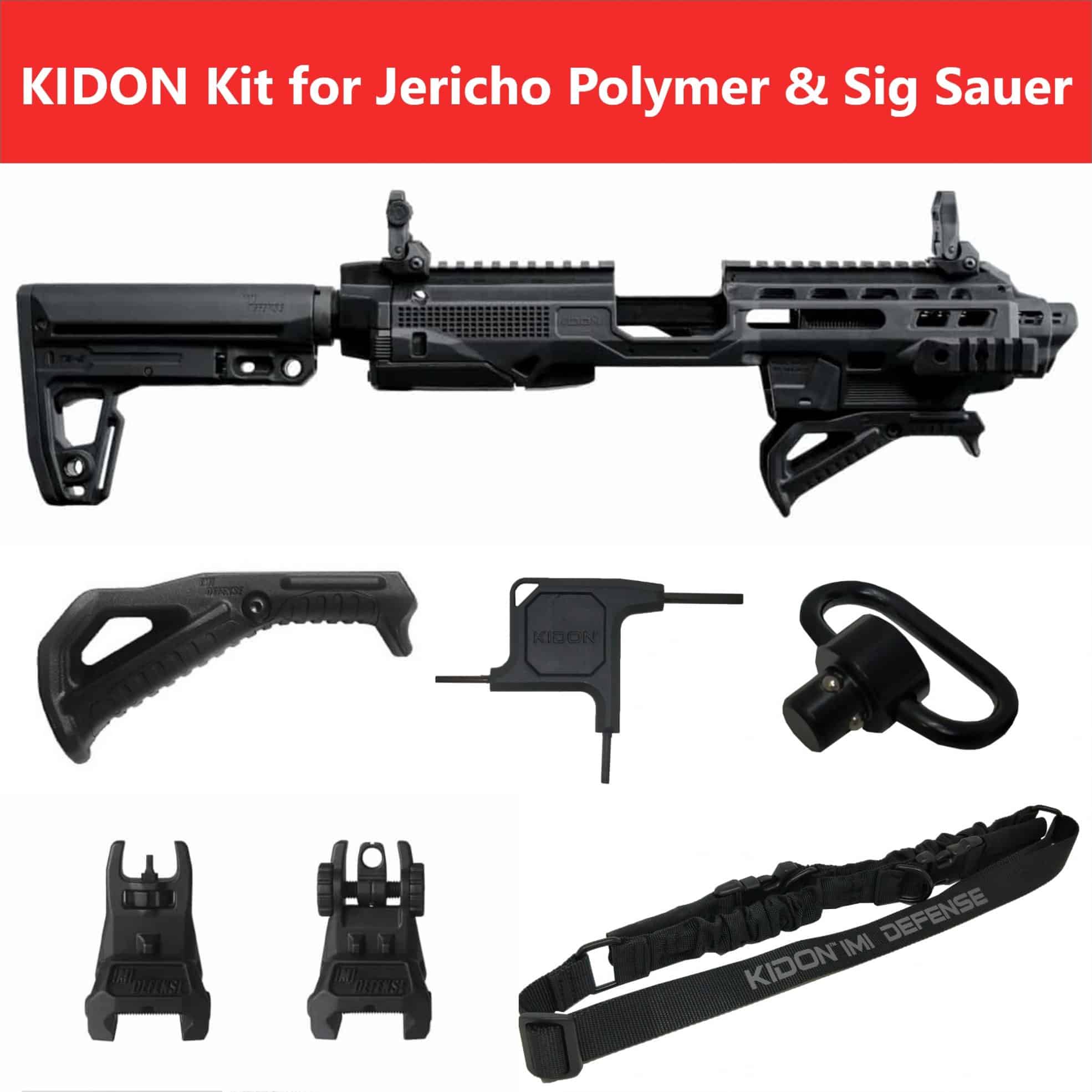 KIDON IMI Defense Innovative Pistol to Carbine Platform for Jericho ...