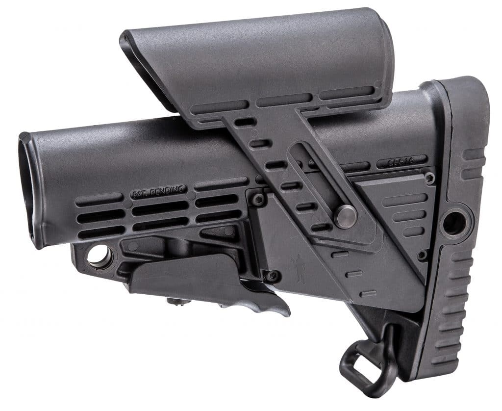 CBSCP CAA Tactical Collapsible Buttstock with Integrated Adjustable ...