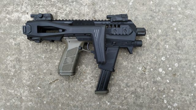 Micro Roni Gen 4 CAA Gearup PDW Converter for Gen 1 & 2 CZ P07 and CZ ...