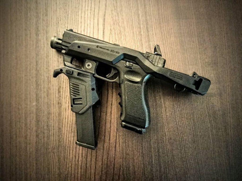 Recover Tactical MG45 Glock 10mm/45ACP Magazine Holder & Angled ...