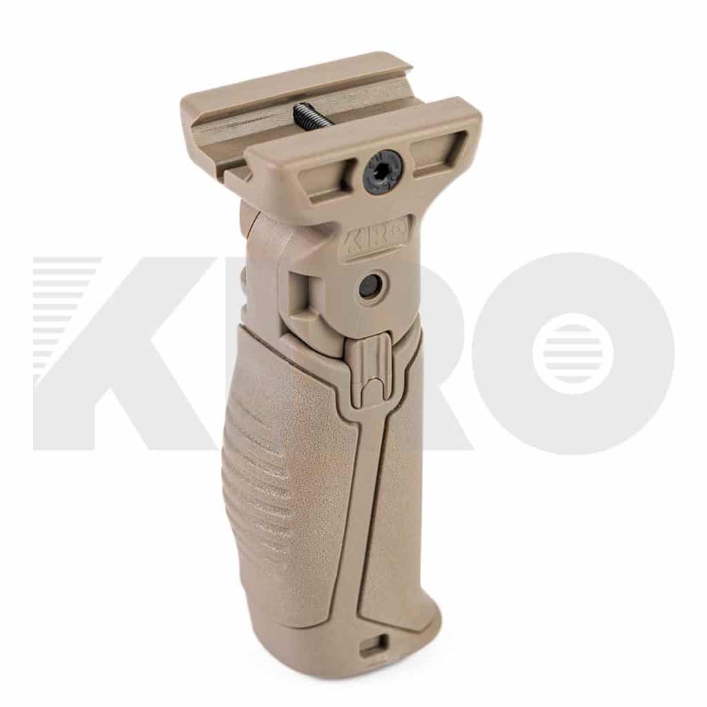 KIRO CFF / CFFM - Compact Folding Foregrip for Picatinny Rail / M-LOK ...