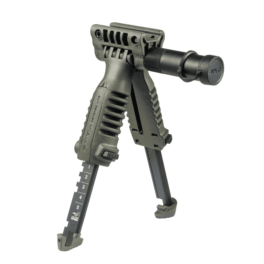 T-POD SL Fab Defense Tactical foregrip Bipod with built in tactical ...